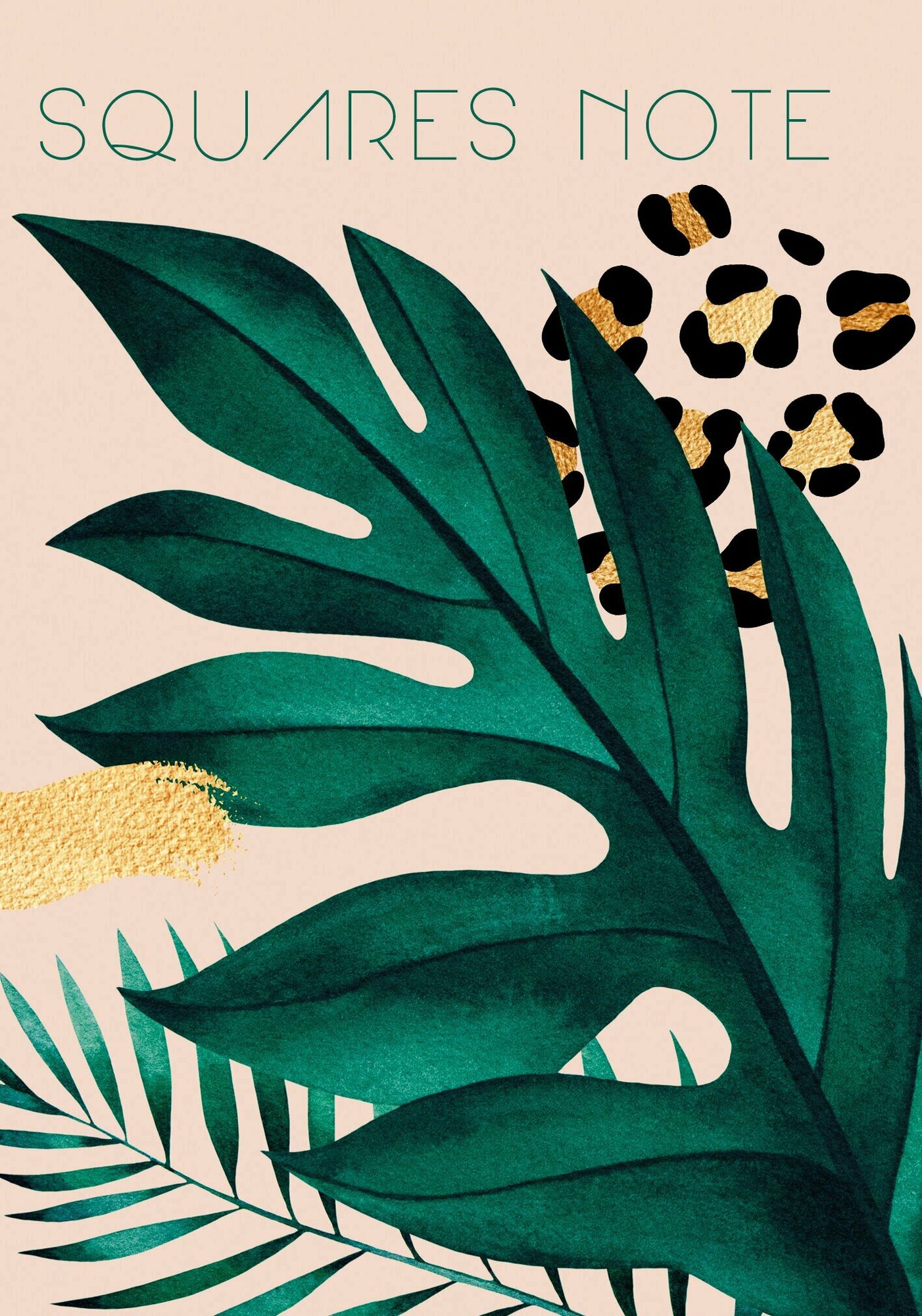 Тетрадь Flower, А6+, 64 листов, клетка