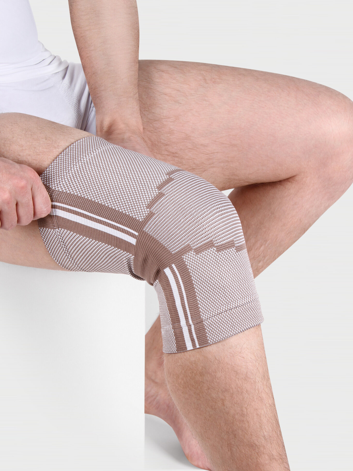 Эластичный ортопедический бандаж на колено, наколенник Ttoman KS-E02