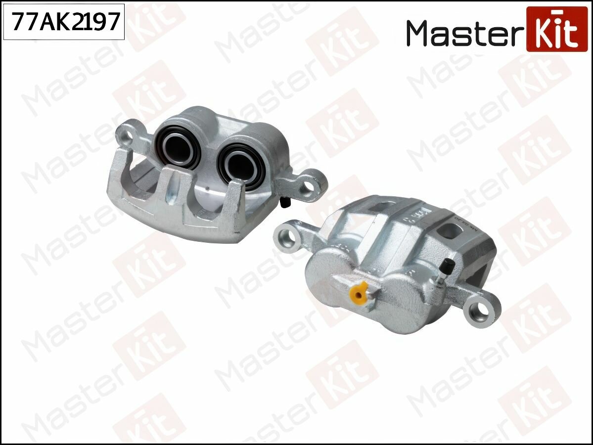 Суппорт тормозной передний правый для Митсубиси Лансер 10, Аутлендер 2 77AK2197 MASTERKIT