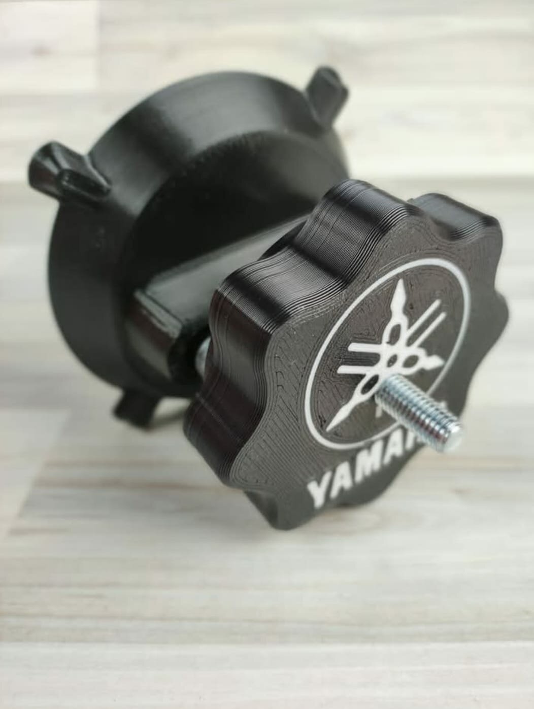 Крепление Yamaha усиленное для экспедиционной канистры "Экстрим+", Art-Rider, PETG / 3D-печать, , M10, черный