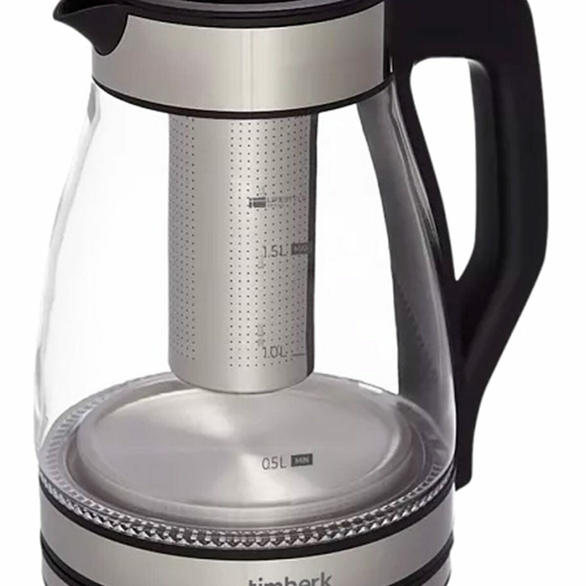 Чайник электрический со съемным заварником Timberk T-EK27G02, 1,5л, 1800Вт (T-EK27G02), 12шт.