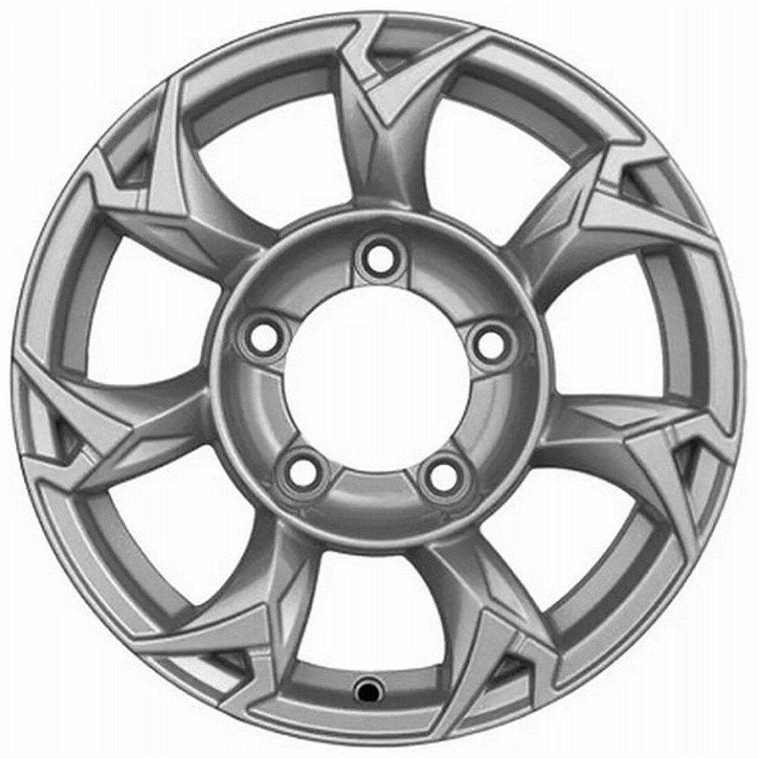 Колесный диск Khomen Wheels KHW1505 5,5x15 5x139,7 ET5 108,1 F-Silver литой для автомобиля