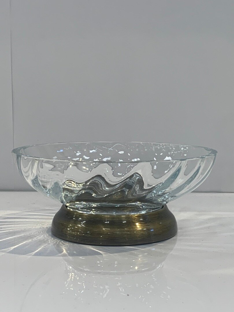 Мыльница настольная WINDISCH SPIRAL 92801OW бронза d130h50