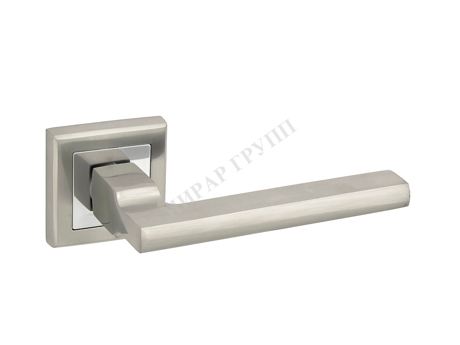 Дверная ручка Фабрика замков A 206 матовый никель