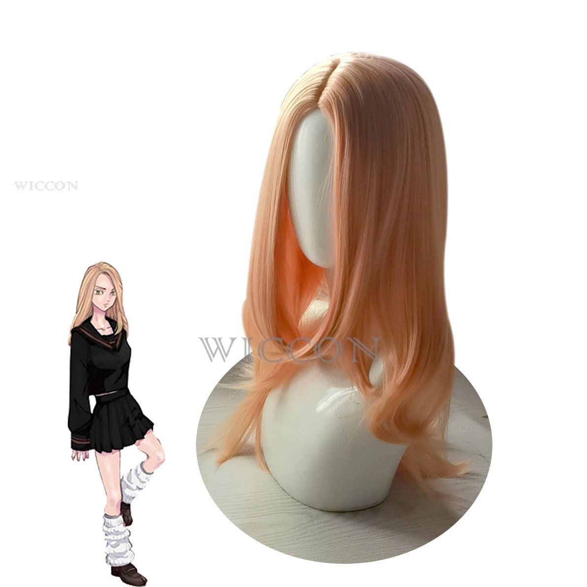 Косплей костюм Shiba Yuzuha из аниме Tokyo Revenge Белый, S, wig