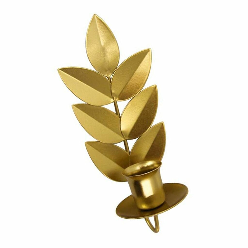 Настенный подсвечник для пшеничных колосьев