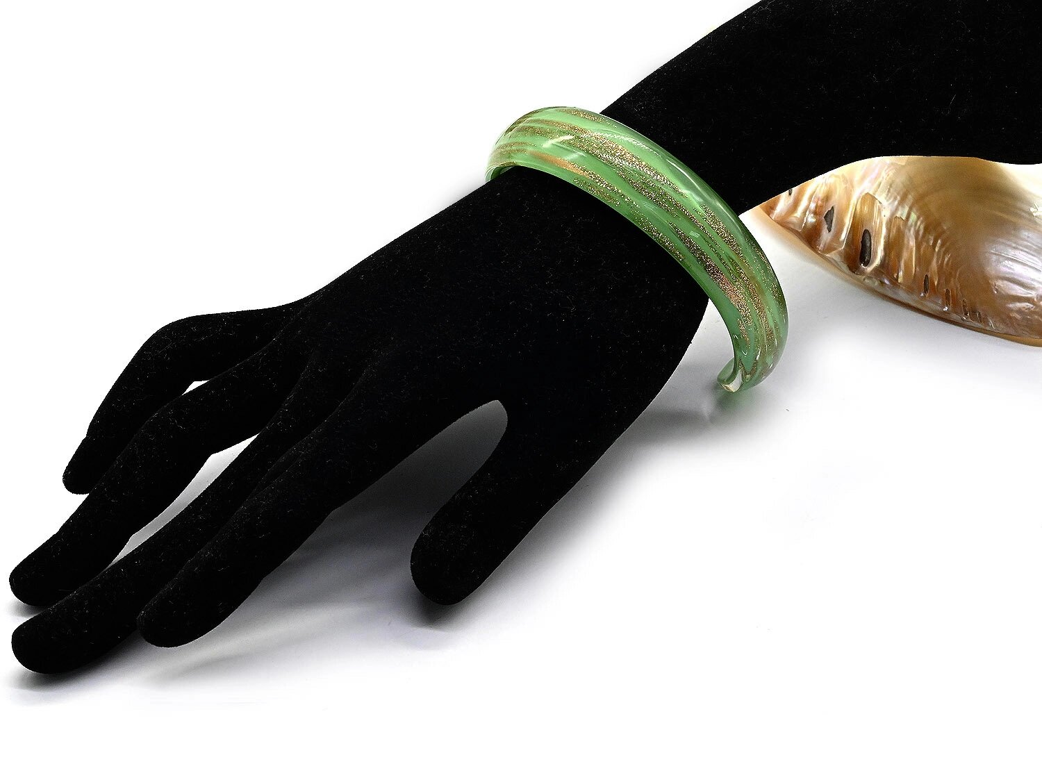 Жесткий браслет, муранское стекло