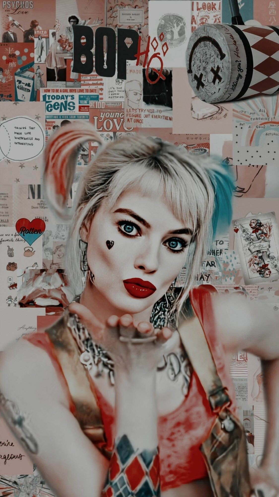 Алмазные Мозаики "Харли Куинн-Harley Quinn"40x60cm
