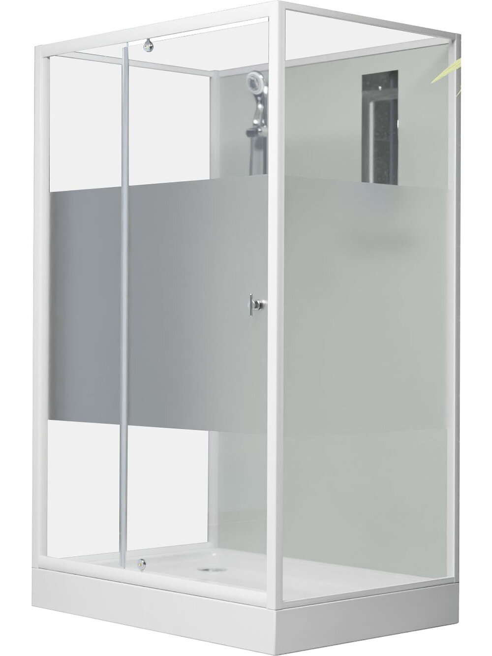 Душевая кабина RGW Andaman AN-207 (800х1200х2000) стекло 5мм Frost Line/профиль белый 411320782-95