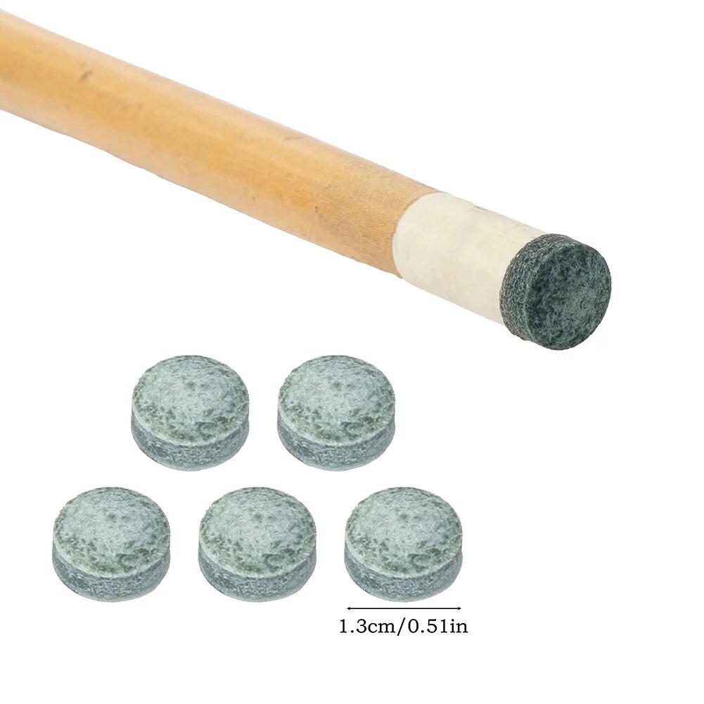 Кии для бильярда из воловьей кожи, 5 шт.