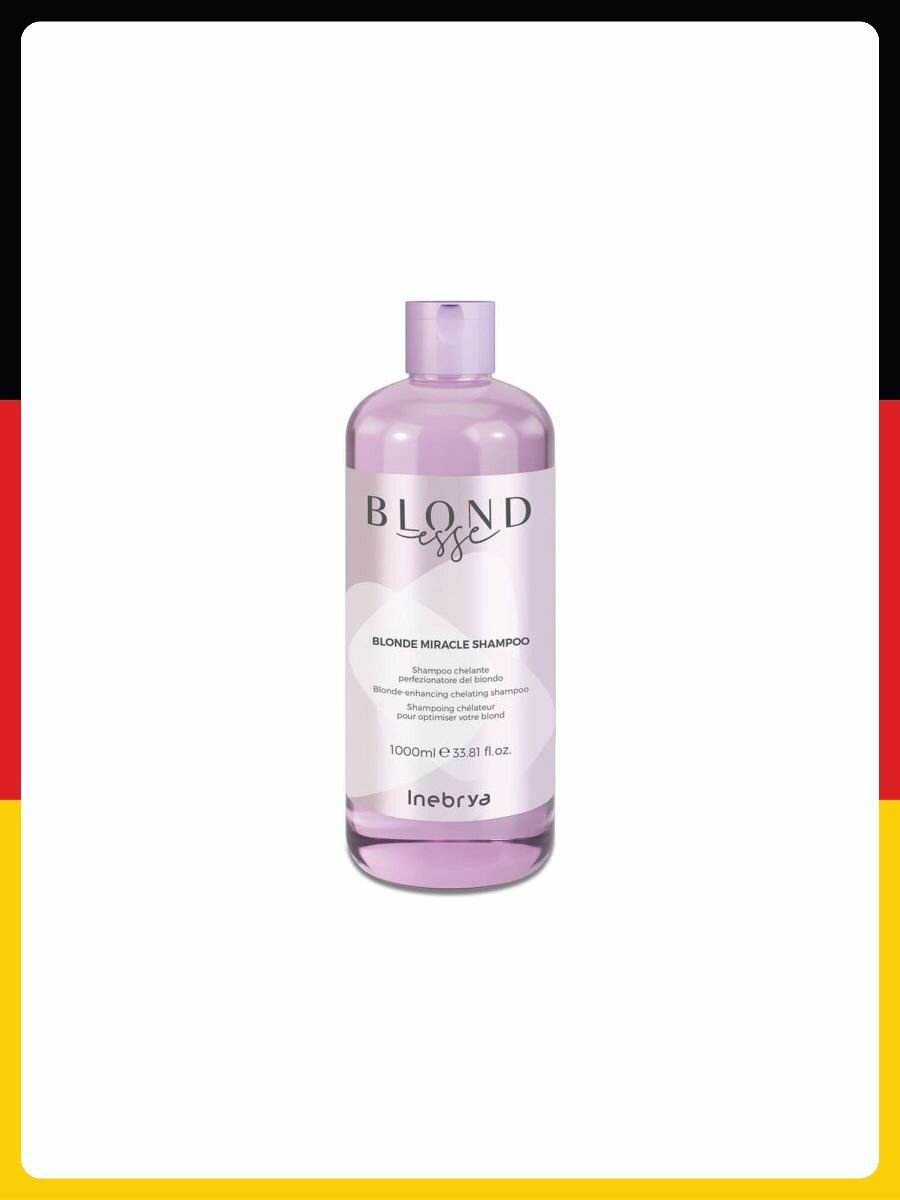 Шампунь для волос Inebrya Blondesse Blonde Miracle Shampoo 1000 ml
