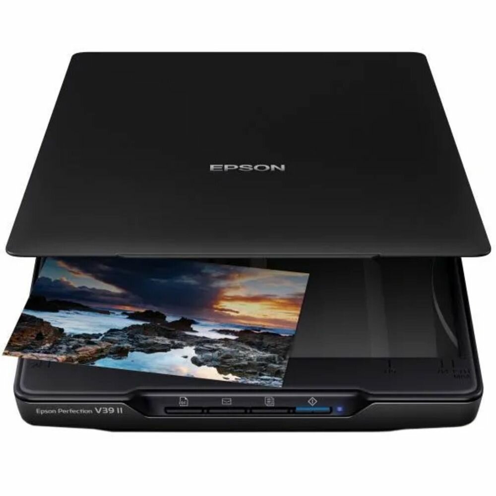 Сканер Epson Perfection V39 II черный