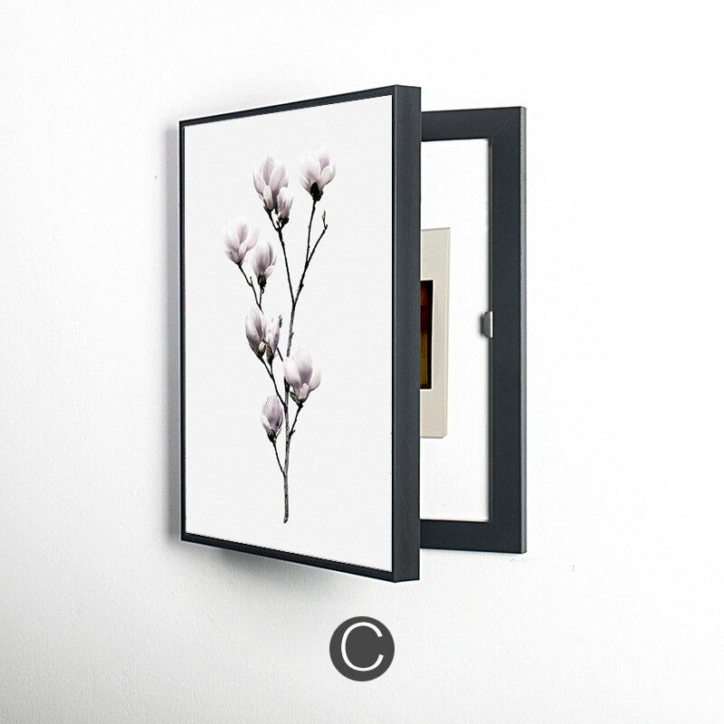 Крышка электросчетчика, внутренняя электрическая панель, скрытые картины, вертикальная секция, бесплатная штамповка, распределительная коробка для ресторана, 50*40 см