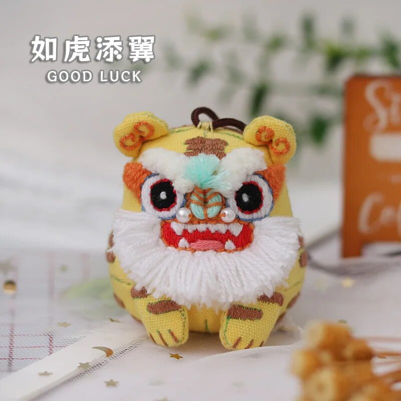 Тканевый набор для вышивки крестом "Тигр" 2