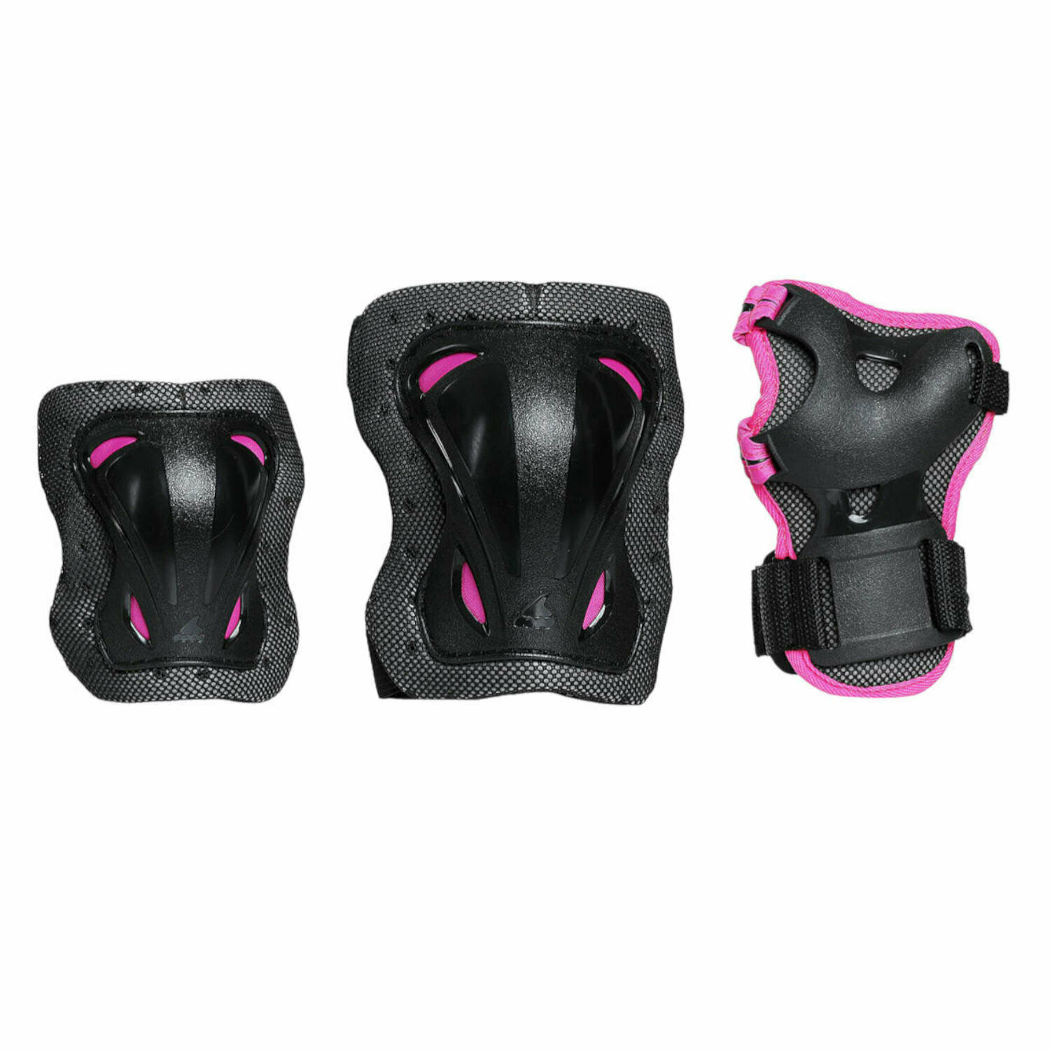 Комплект защиты для роликов Rollerblade Skate Gear Junior 3 Pack Black/Pink (US: XXXS)