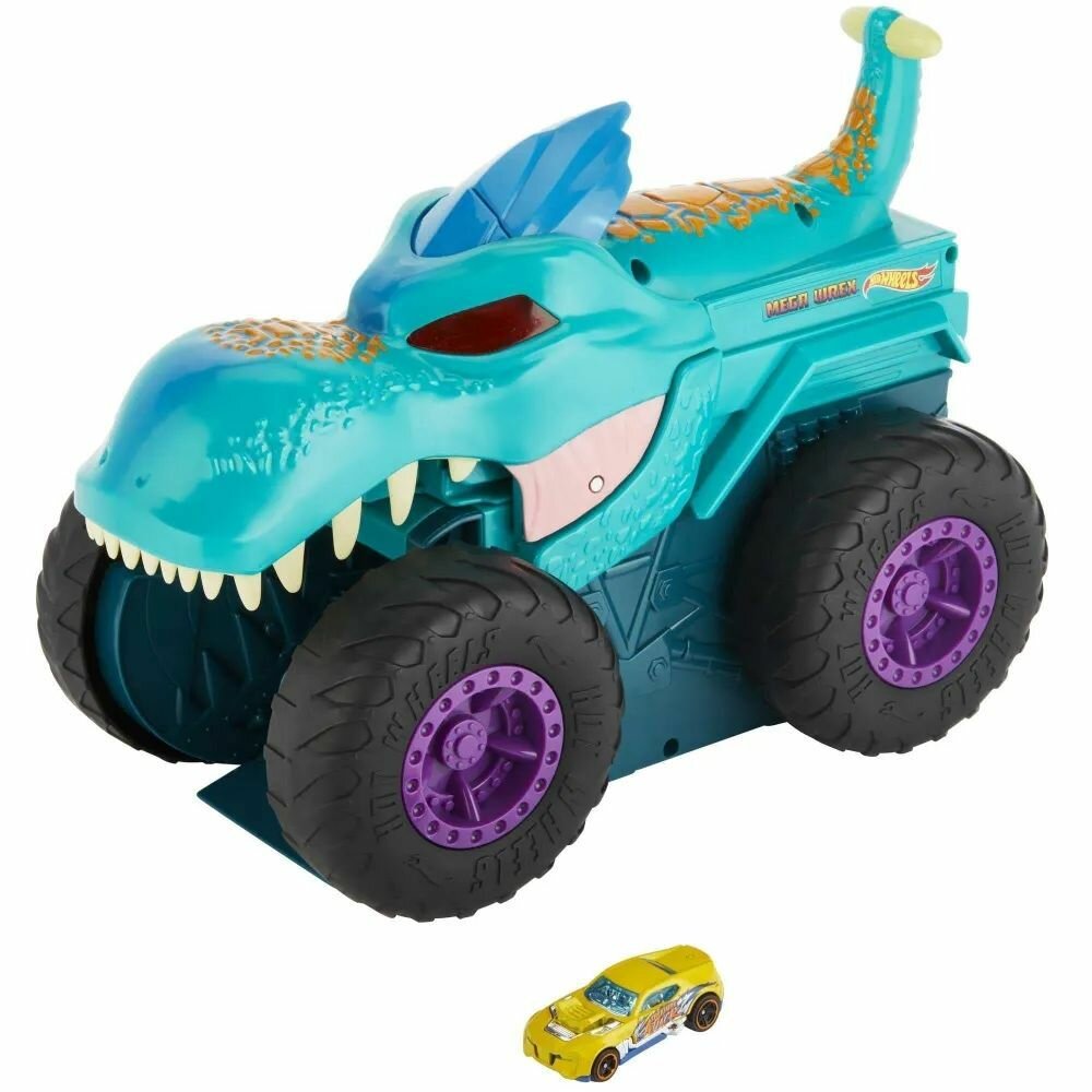 Машинка Mattel Hot Wheels Монстр-трак Monster CAR CHOMPIN MEGA WREX3