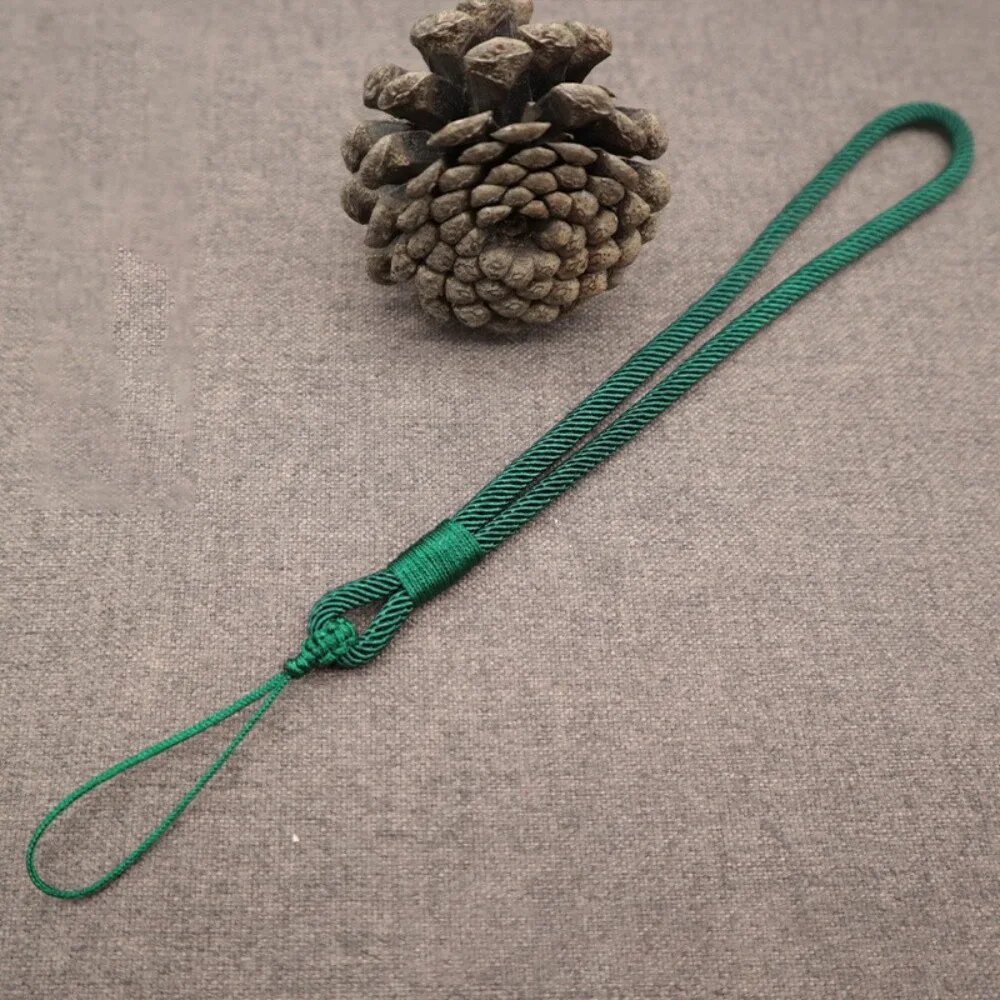 Модный плетеный веревочный ремешок для телефона ручной работы, простой короткий веревочный ремешок для телефона на запястье, аксессуары для телефонов