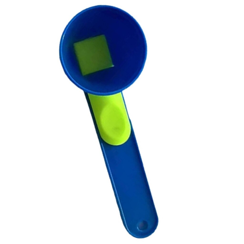 Пластиковая Мерная Ложка Воронка для Приготовления Протеинового Порошка Выдвижной Черпак с Длинной Ручкой Кухонный Инструмент