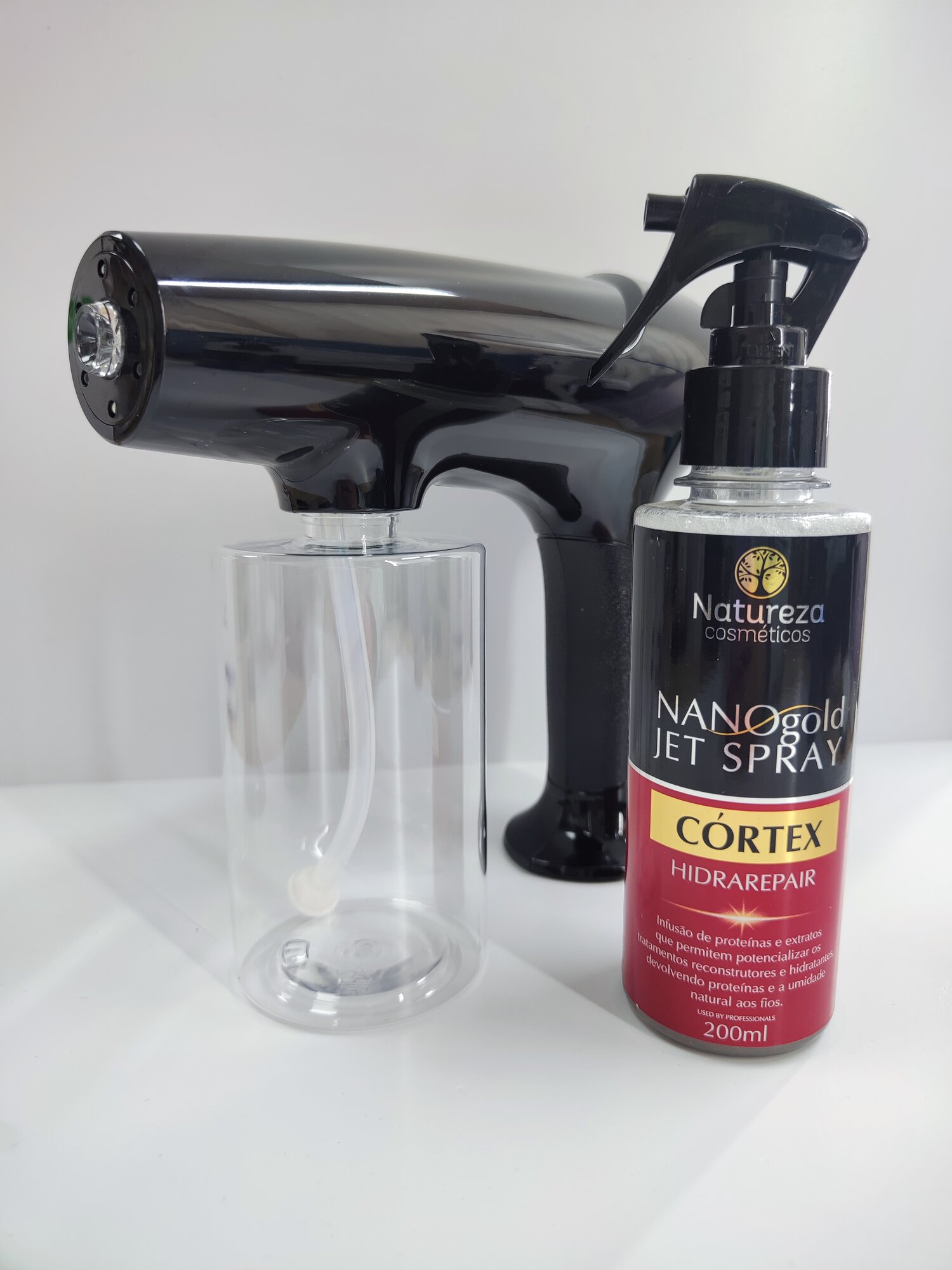 Natureza NanoGold Jet Spray Cortex+ черный наноионный распылитель