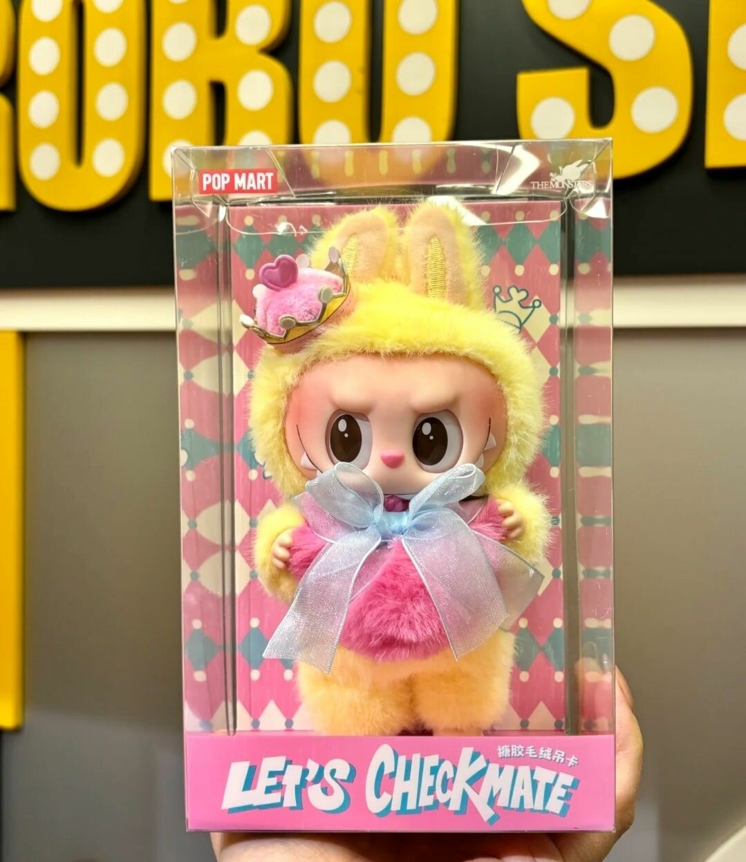 Коллекционная кукла Bubble Mart labubu17см