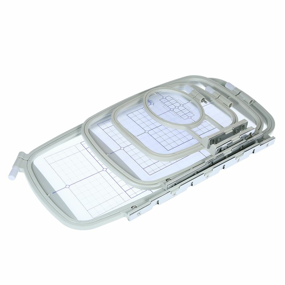 4 шт./компл. набор пялец для вышивальной машины, набор рамок для шитья, технические пяльцы для шитья