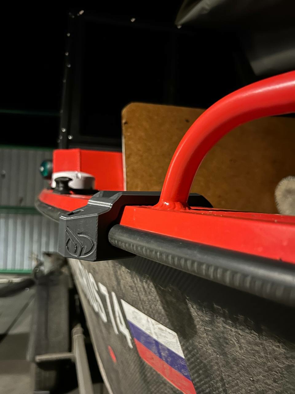 Крепеж PROKATIS, для носовых фар, пластик, цвет серый, 2 шт.