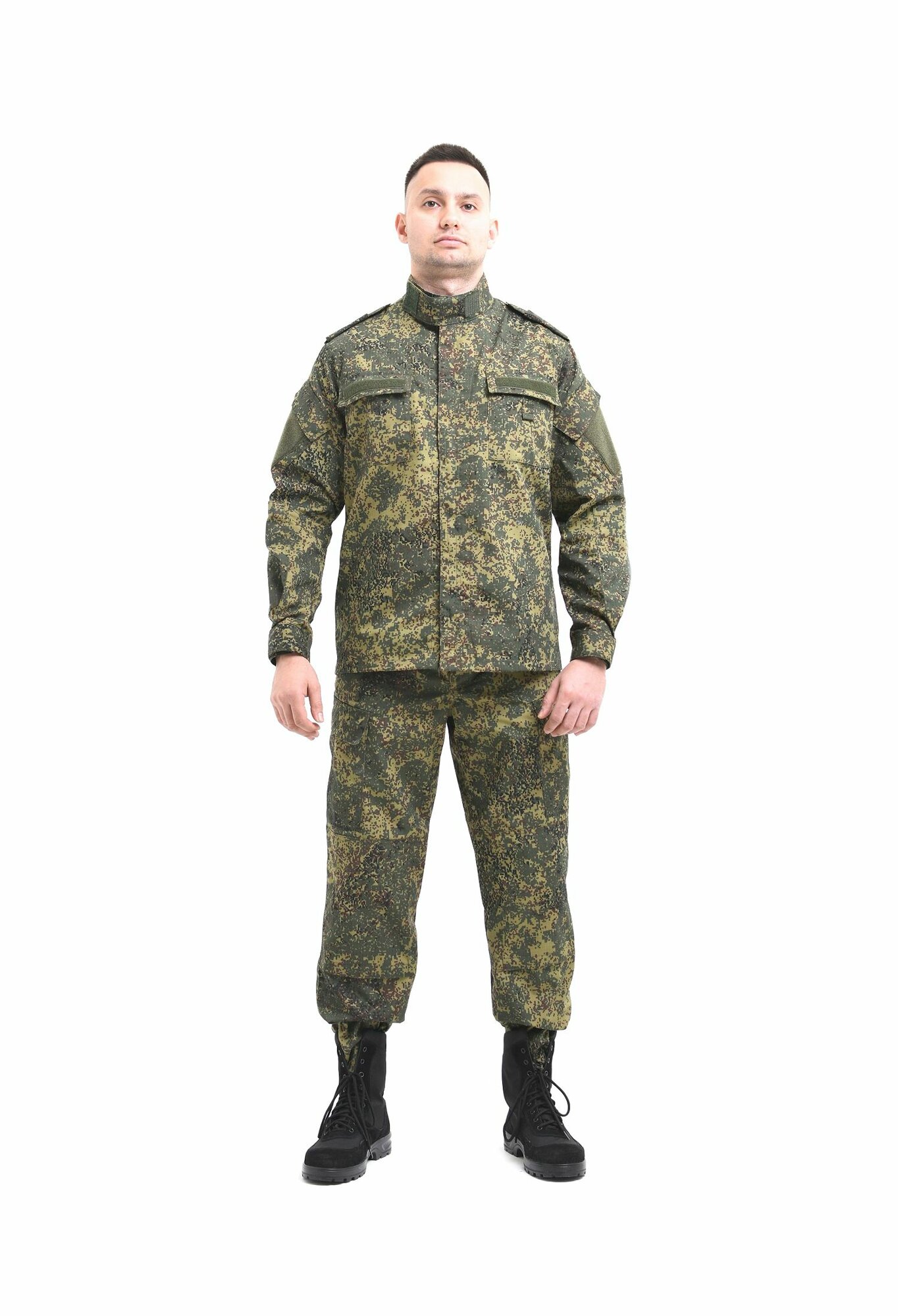 Костюм вкбо (вкпо), мужской, летний, военный камуфляж, 35% хлопка/65% полиэстера, размер 54