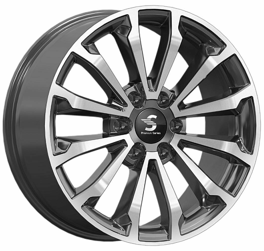 Колесный диск SKAD Premium Series КР006 8.5x20 6x139.7 ET27 D77.9 Diamond gloss graphite