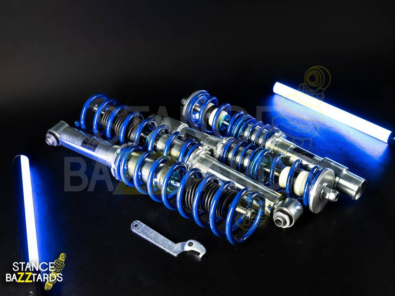 Комплект винтовой подвески койловеров JOM Blueline BMW 5 Серия E60 Sedan 2003-2010 с регулировкой высоты, 741028