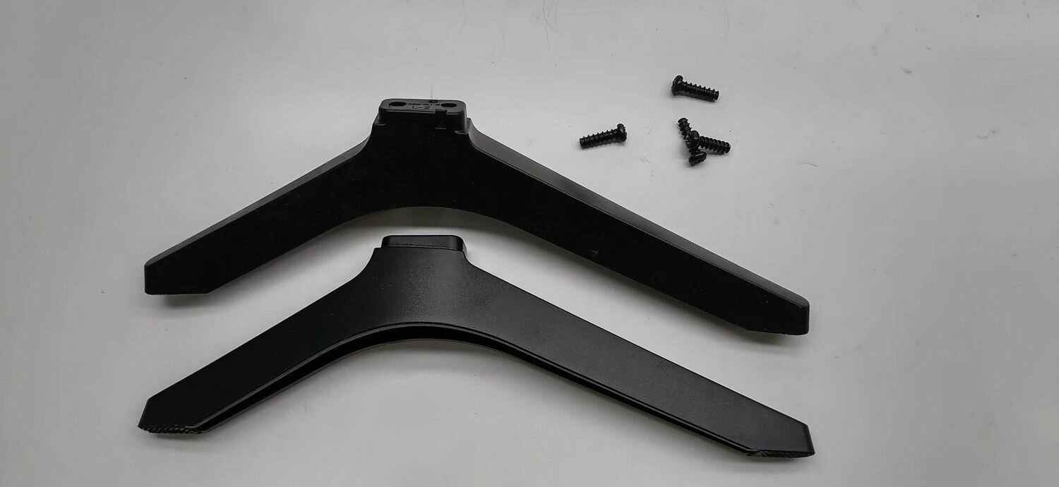 2 Пластиковые ножки с болтами крепления для 43Lf0207 Lcd Телевизор Витязь Подставка арт. 11610