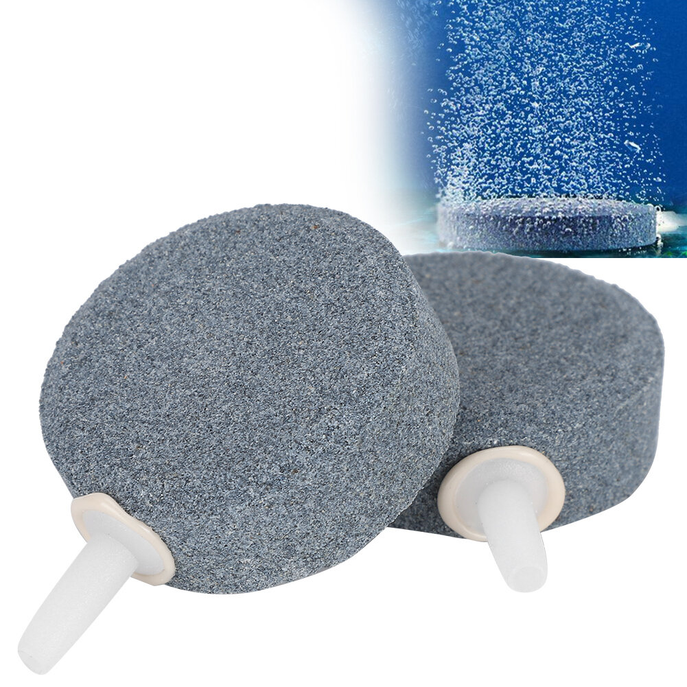 Аквариумный воздушный насос для аквариума, кислородный высокотемпературный пузырь, круглый воздушный камень, аксессуар