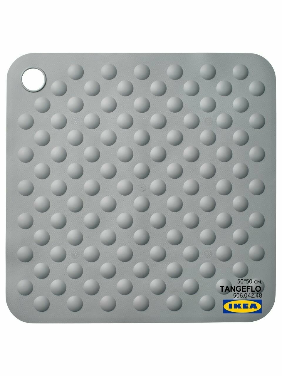 Коврик для ванной IKEA TANGEFLO. Противоскользящий. Структурная поверхность.