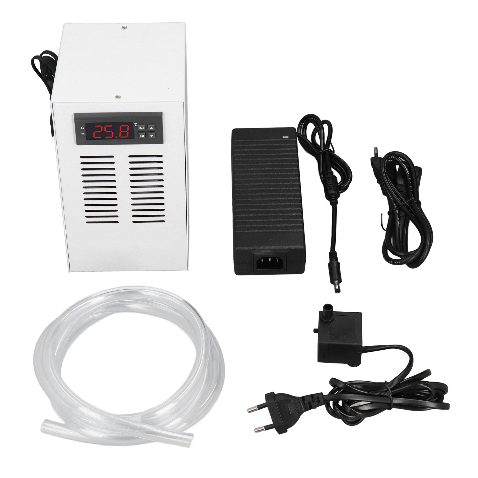 Аквариумный чиллер 72W 20L Танка охлаждения и отопления с водным шлангом и насосом