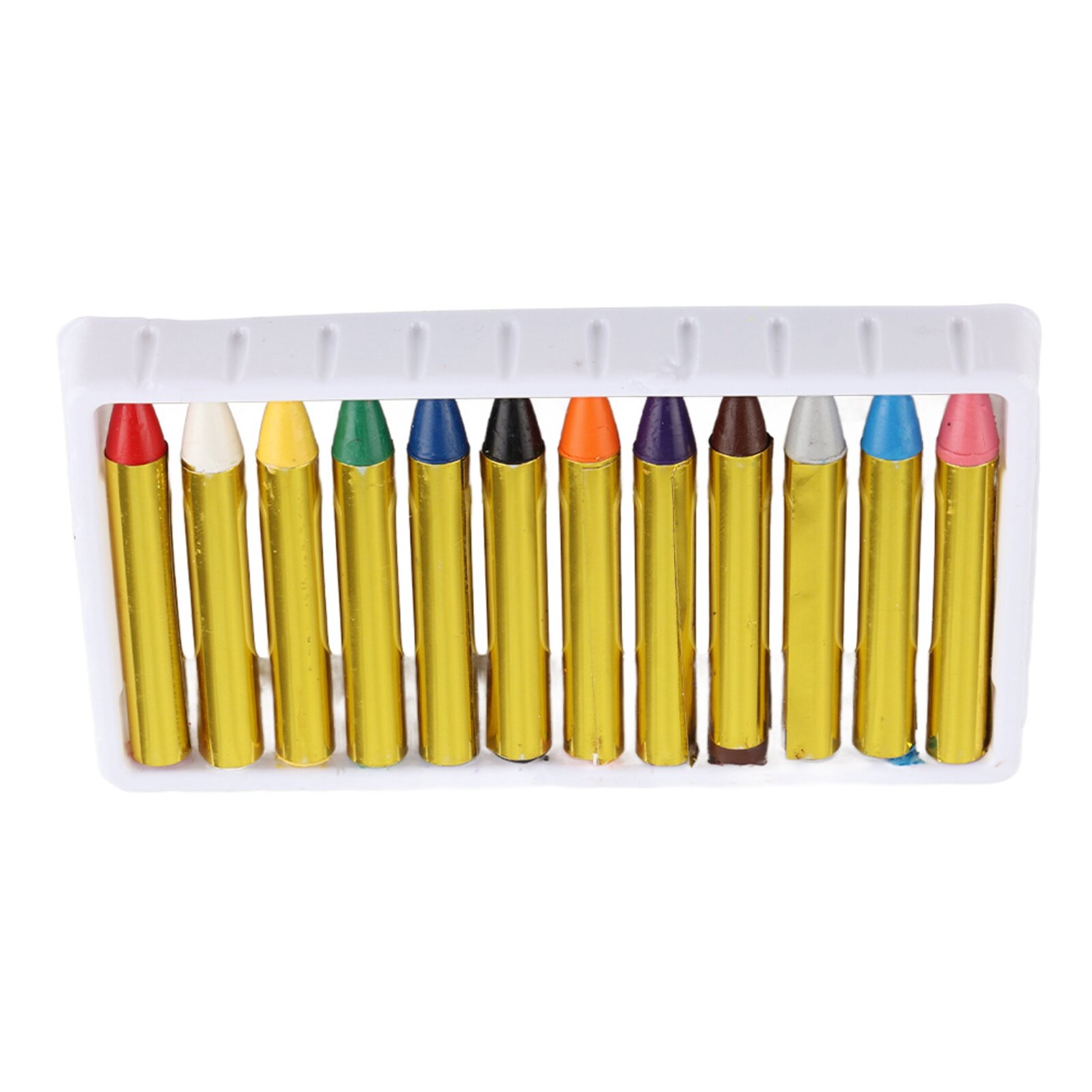 12 Colors Body Face Paint Sticks Crayons Set Colorful Painting Pen