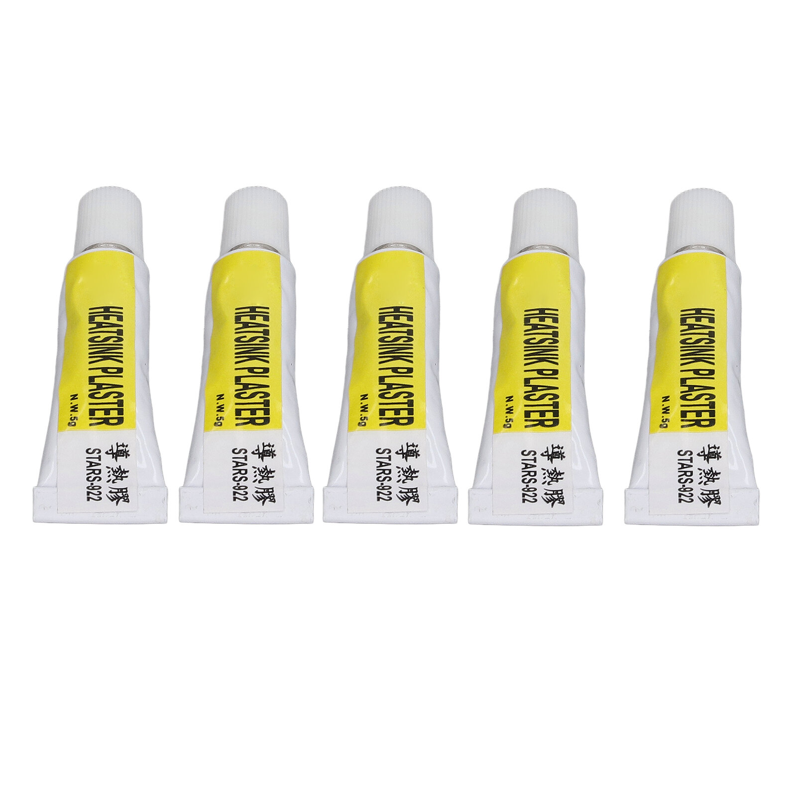 5 шт. термопаста для процессора, 300 ℃, термостойкая изолированная термосиликоновая смазка для 3D-принтера