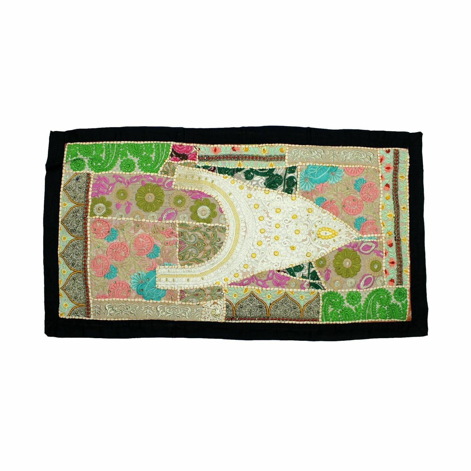 Гобелен винтажный вышитый лоскутный общежитие -lj