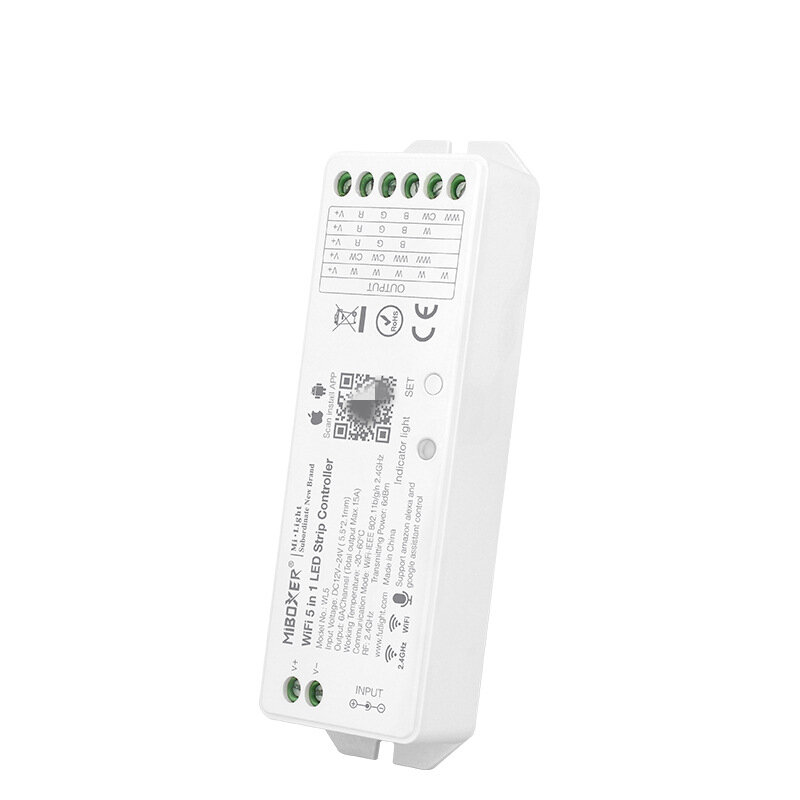 Mi boxer WL5 5 в 1 LED контроллер WIFI для RGB RGBW RGB CCT монохромные светодиодные полоски с поддержкой стороннего голосового управления