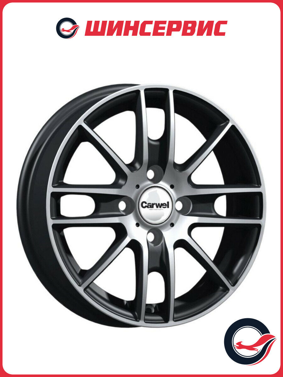 Литой колесный диск Carwel Лада 173 R14x5.5J 4x108 ET45 ЦО63.4 для автомобиля