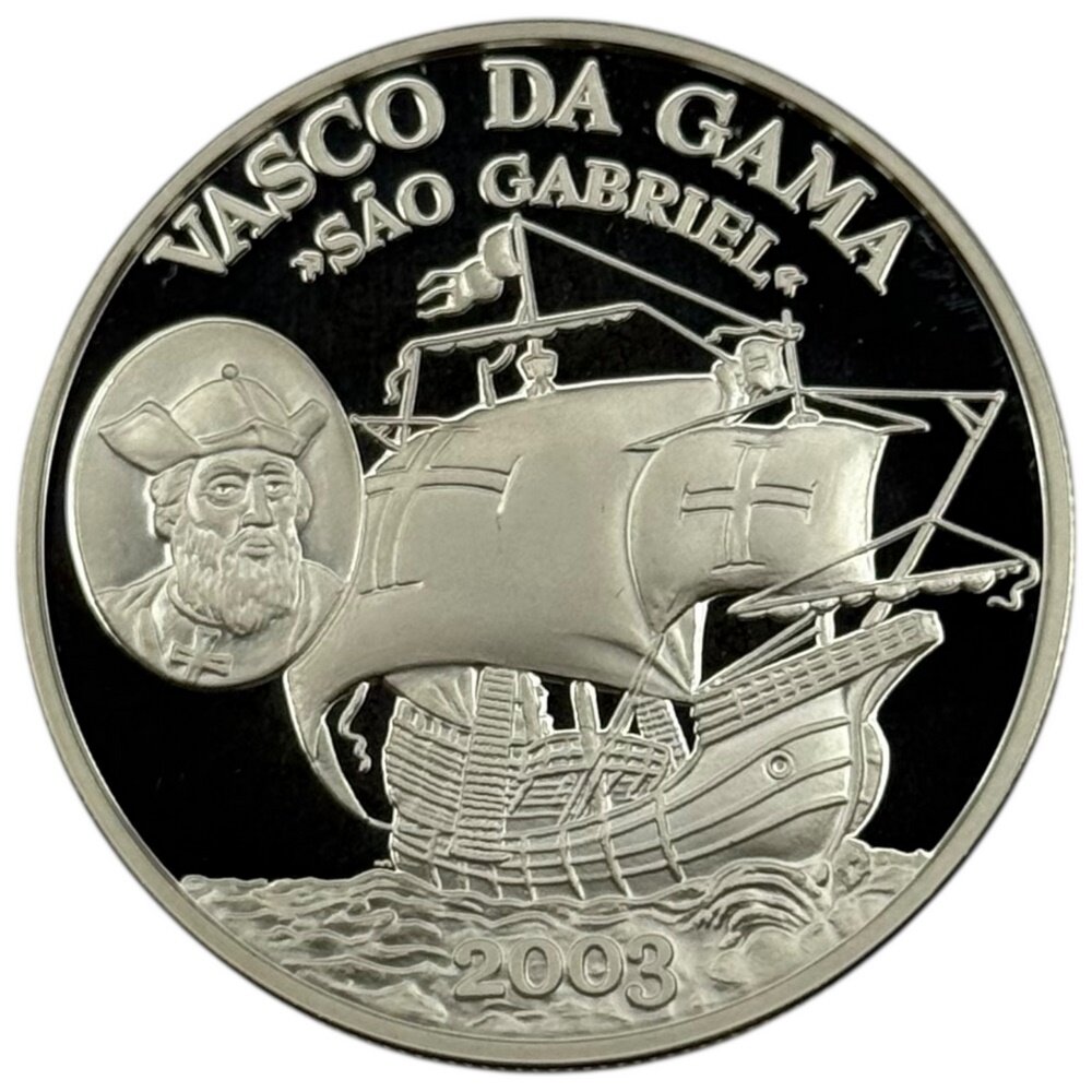 Сомали 100 шиллингов 2003 г. (Васко да Гама) (Proof)