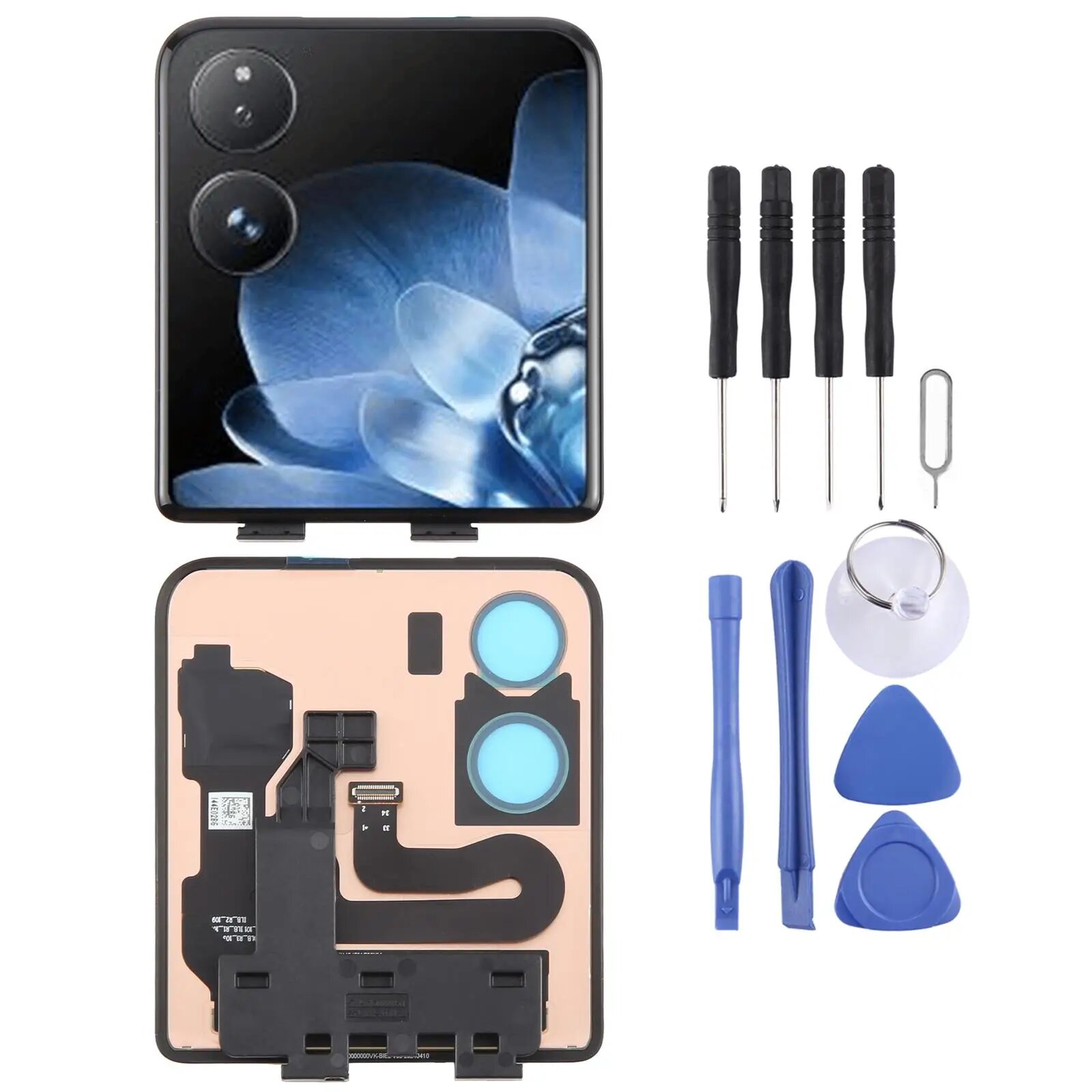 ЖК-экран AMOLED для Xiaomi Mix Flip 2024, основной экран 6,86 дюйма / Вторичный Secondary Screen