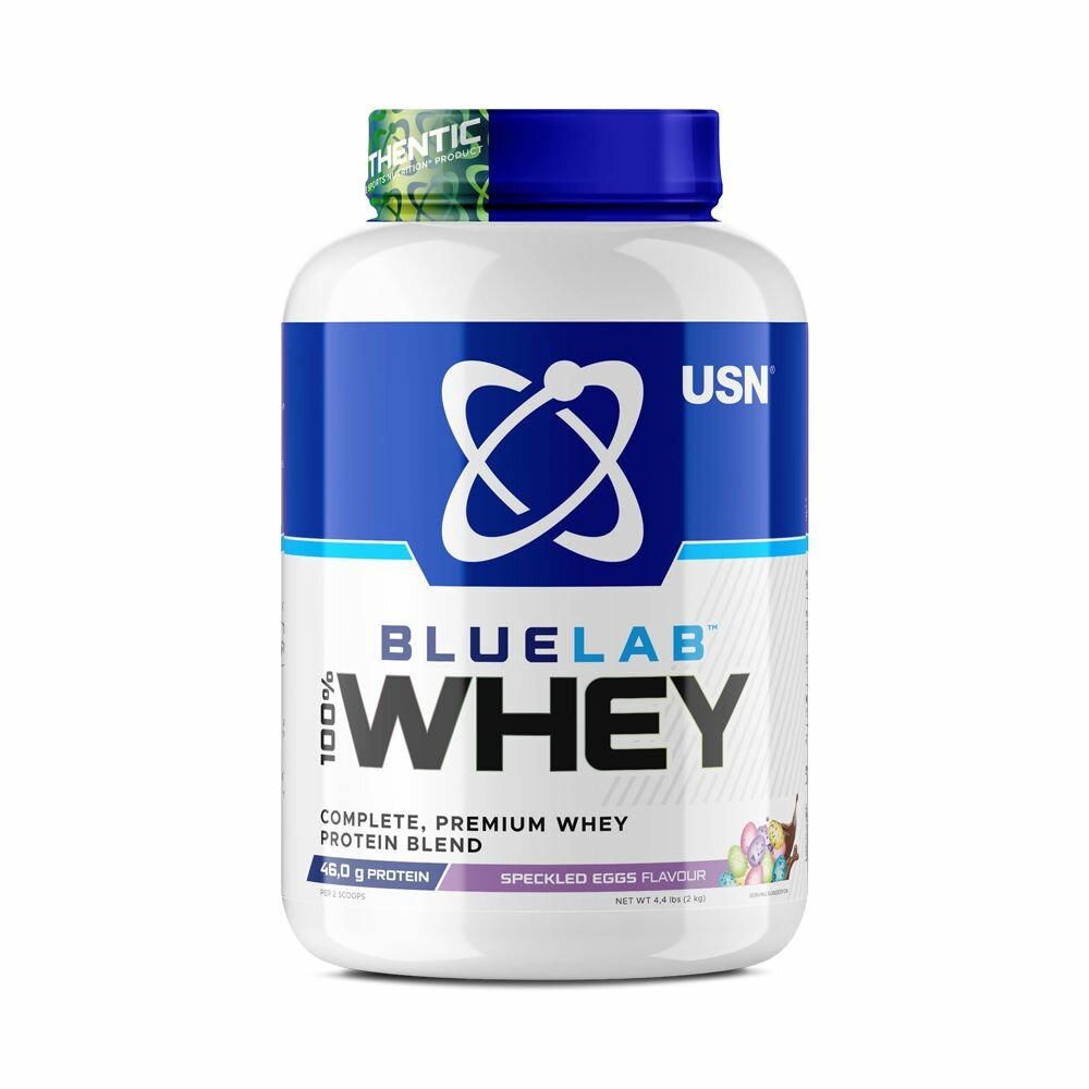 USN (SAR) BlueLab 100% Whey Premium Protein (2 кг) Крапчатые яйца