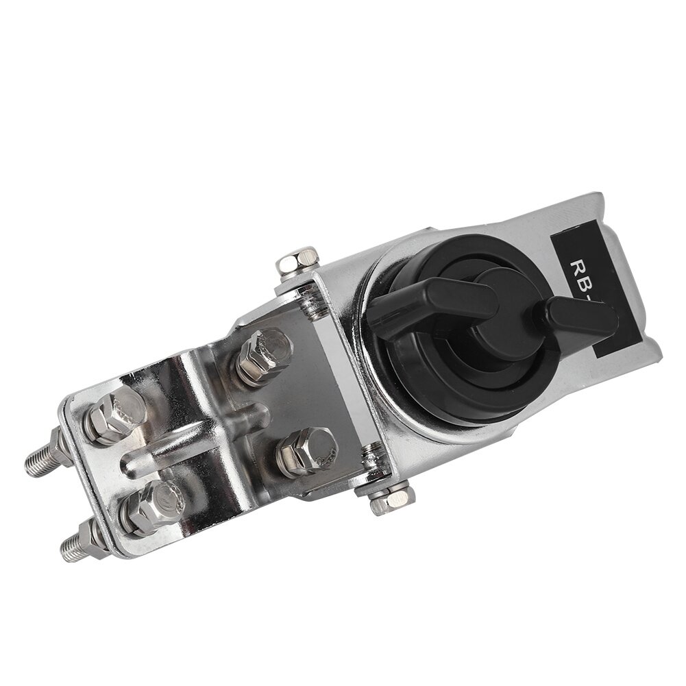 Кронштейн крепления автомобильной антенны для автомагнитолы, регулируемый серебристый