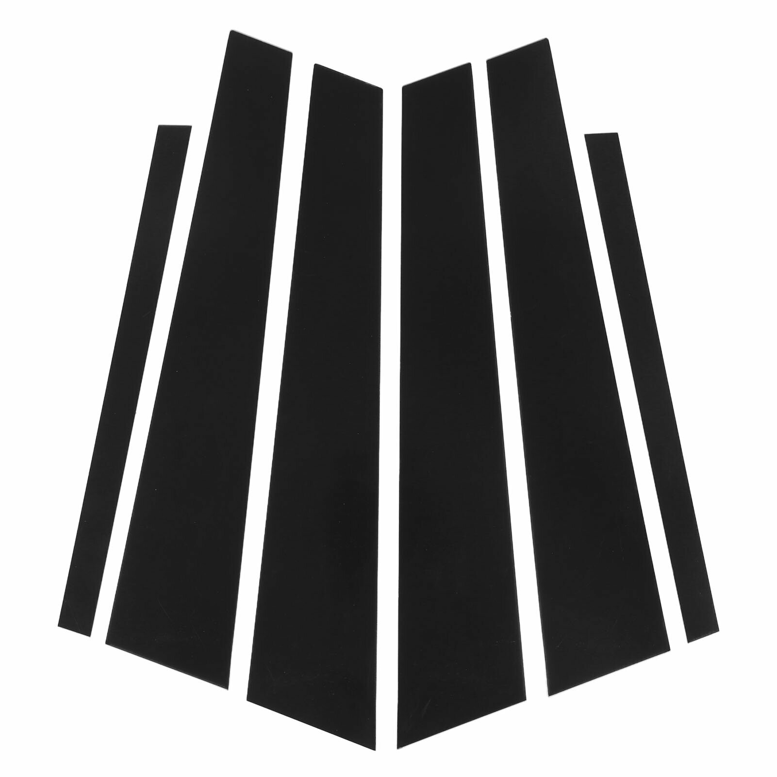 6 ПК глянцевая черная дверь окно B C C Pold Post Trip Car Accessories замена для 5 серий F10 4 Door 2011–2017