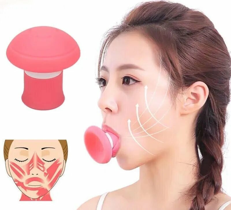 Тренажер для лица / лифтинг массажер для лица / для устранения носогубных складок