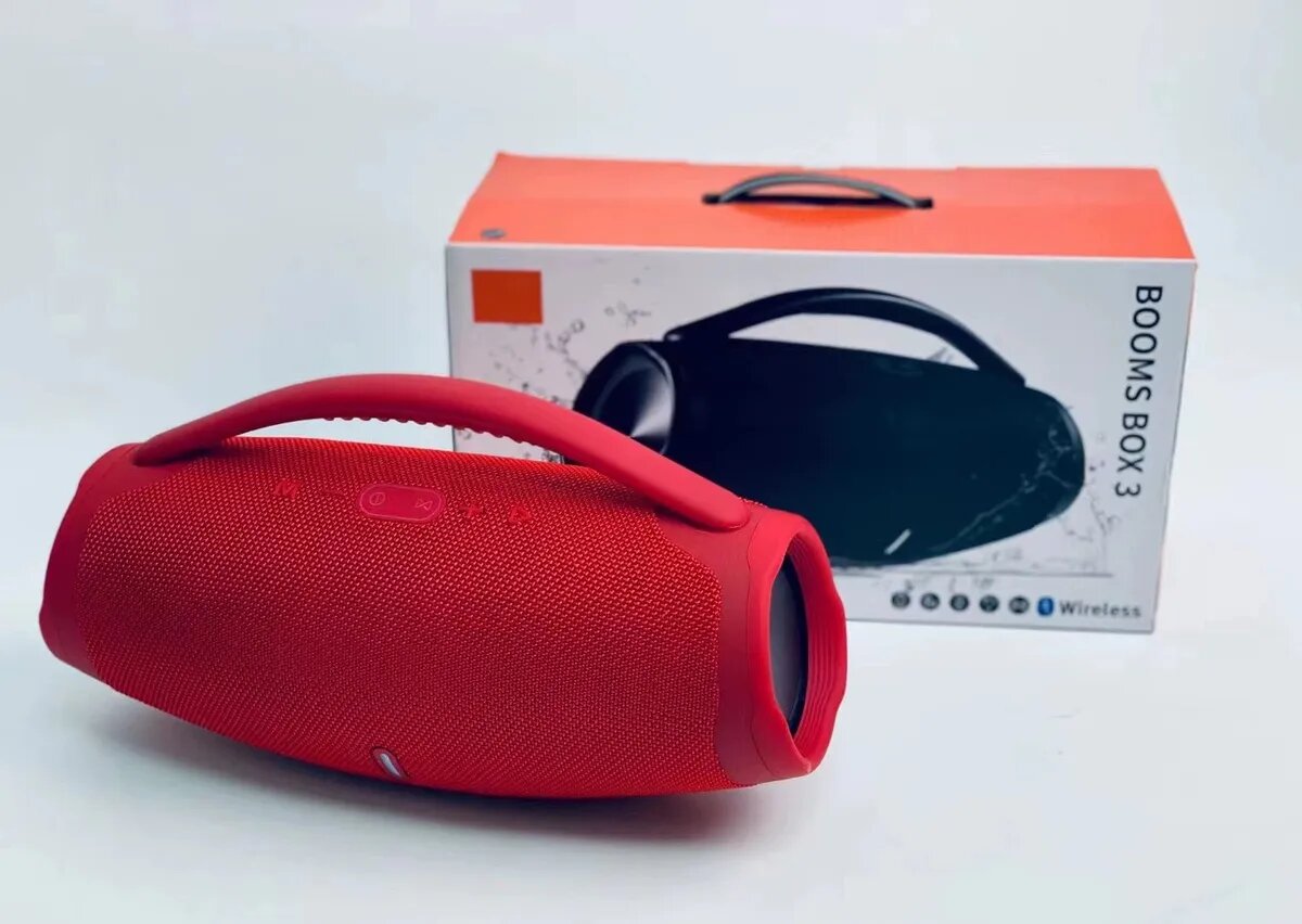 Портативная колонка BOOMBOX 3 черный / Блютуз колонка беспроводная