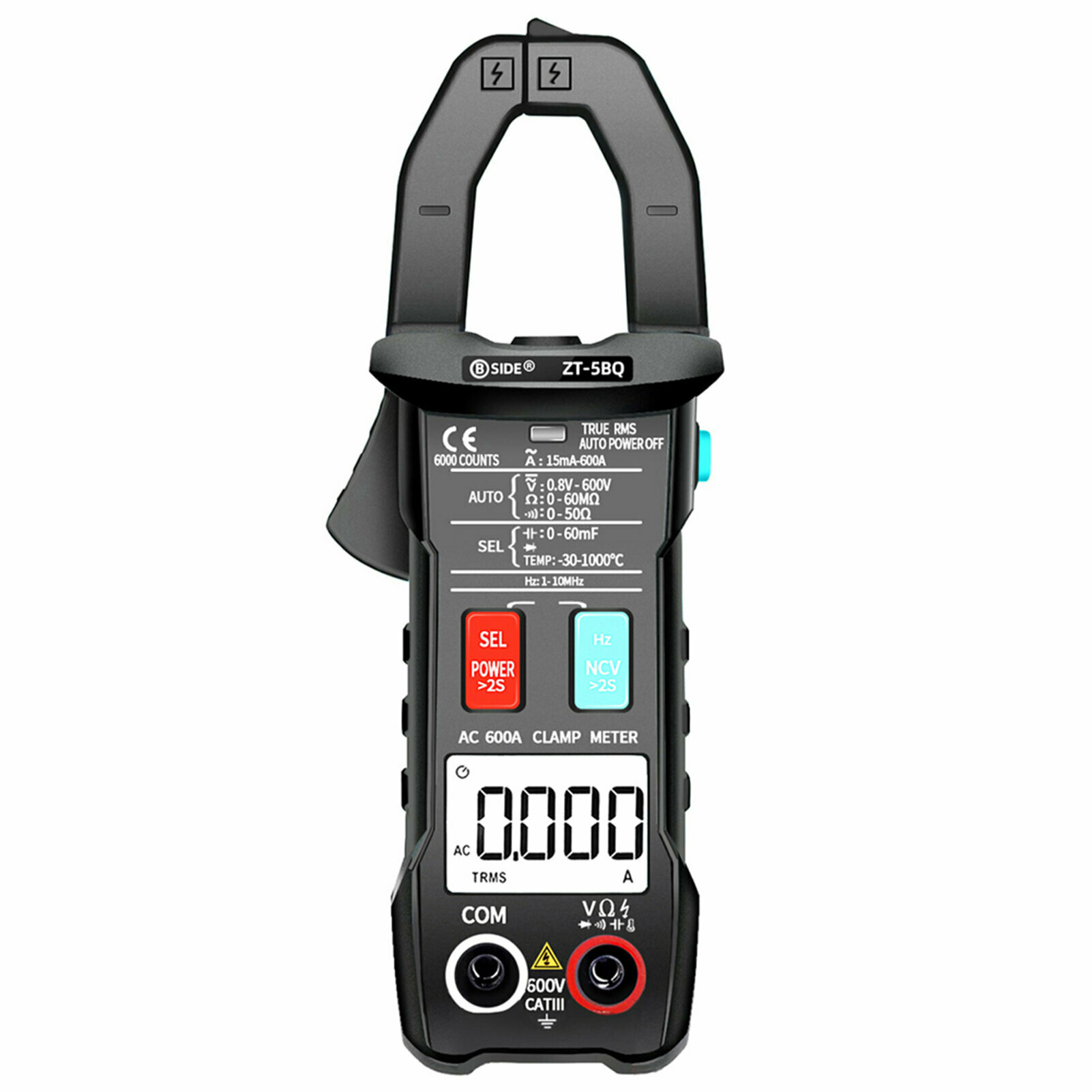 BSIDE ZT-5BQ 6000 отсчетов Высокоточный тест NCV Цифровой интеллектуальный