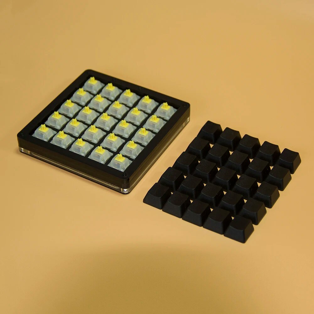 Клавиатура QMK с функцией программирования, 25 клавиш, Macropad DIY Gateron/Cherry, механическая