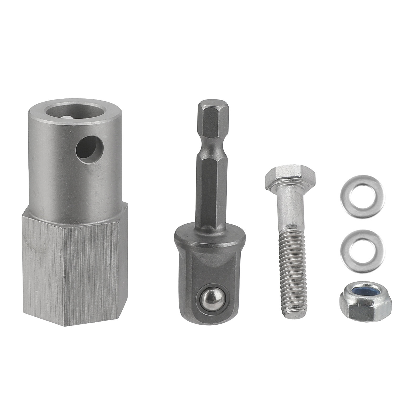 Комплект переходников для дрели, нержавеющая сталь