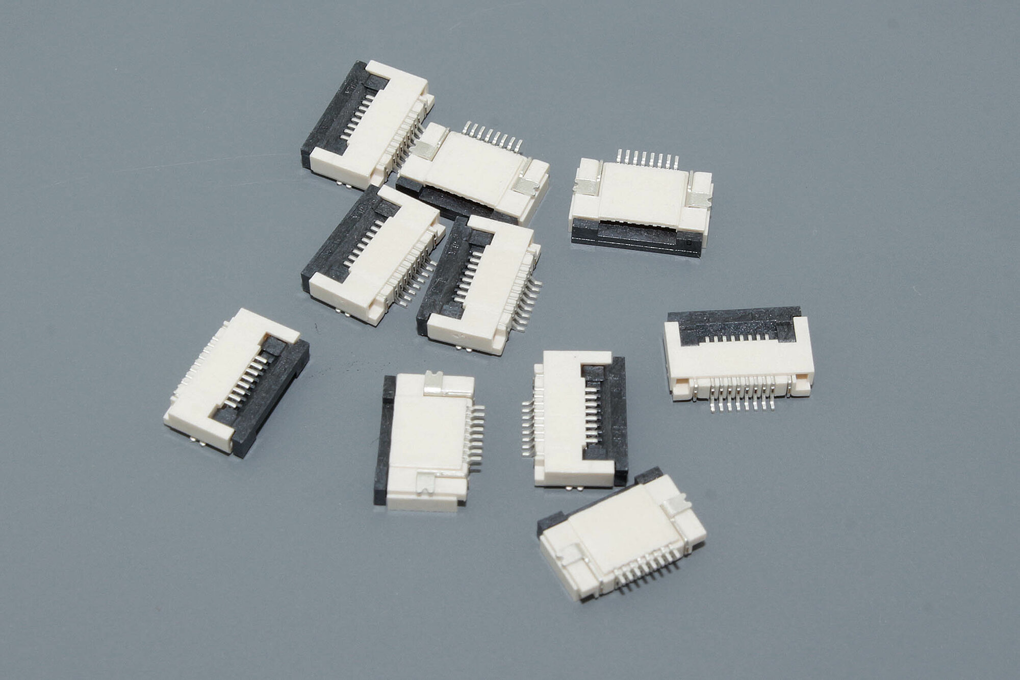 Разъем FPC Flip-Lock 0510-8RLGF 8 pin высота 1мм шаг 0,5мм 10 шт