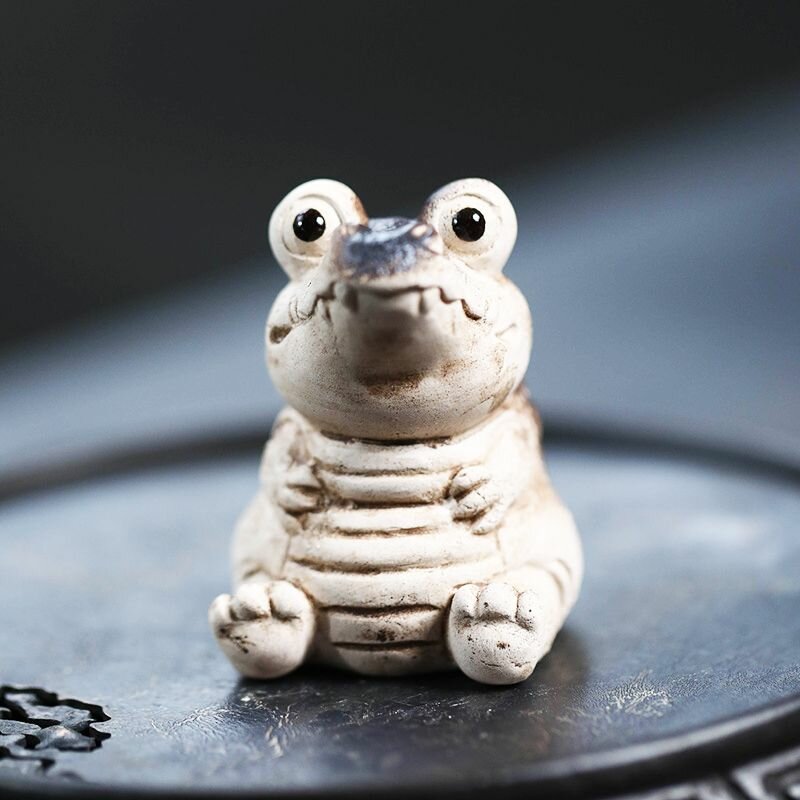 Фигурка "Крокодильчик удивленный"